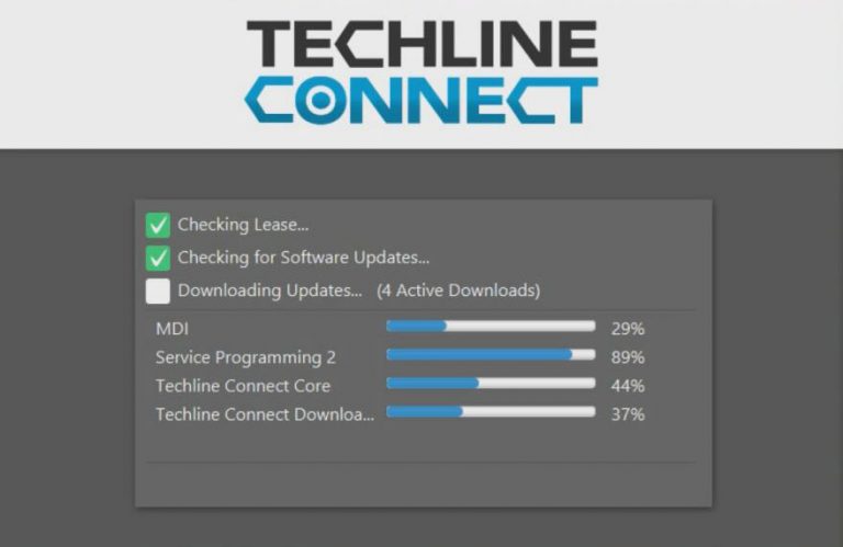 Actualización de software Techline Connect – TechLink Spanish