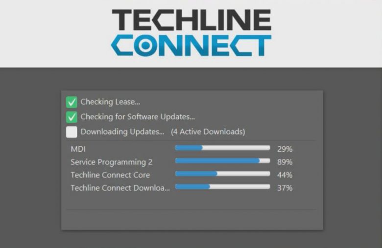 Actualización de software Techline Connect – TechLink Spanish